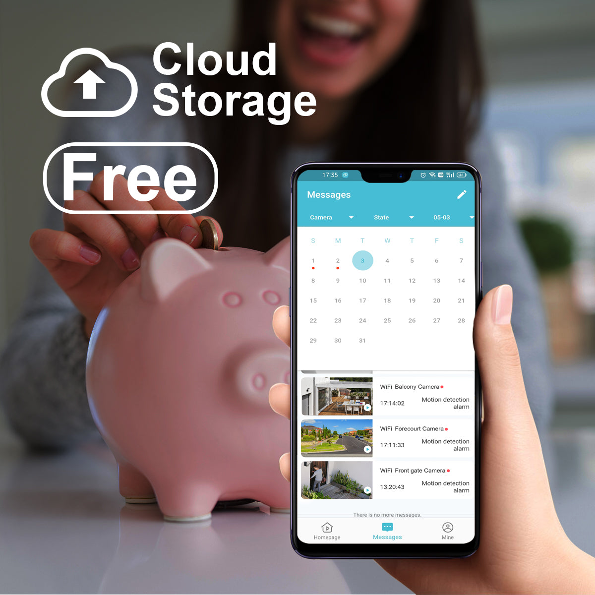 BW5 Battery Powered Security Camera with 365DAYS battery – Rraycom